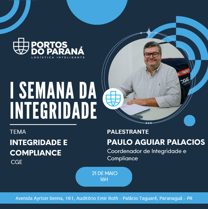 semana da integridade | Administração dos Portos de Paranaguá e Antonina